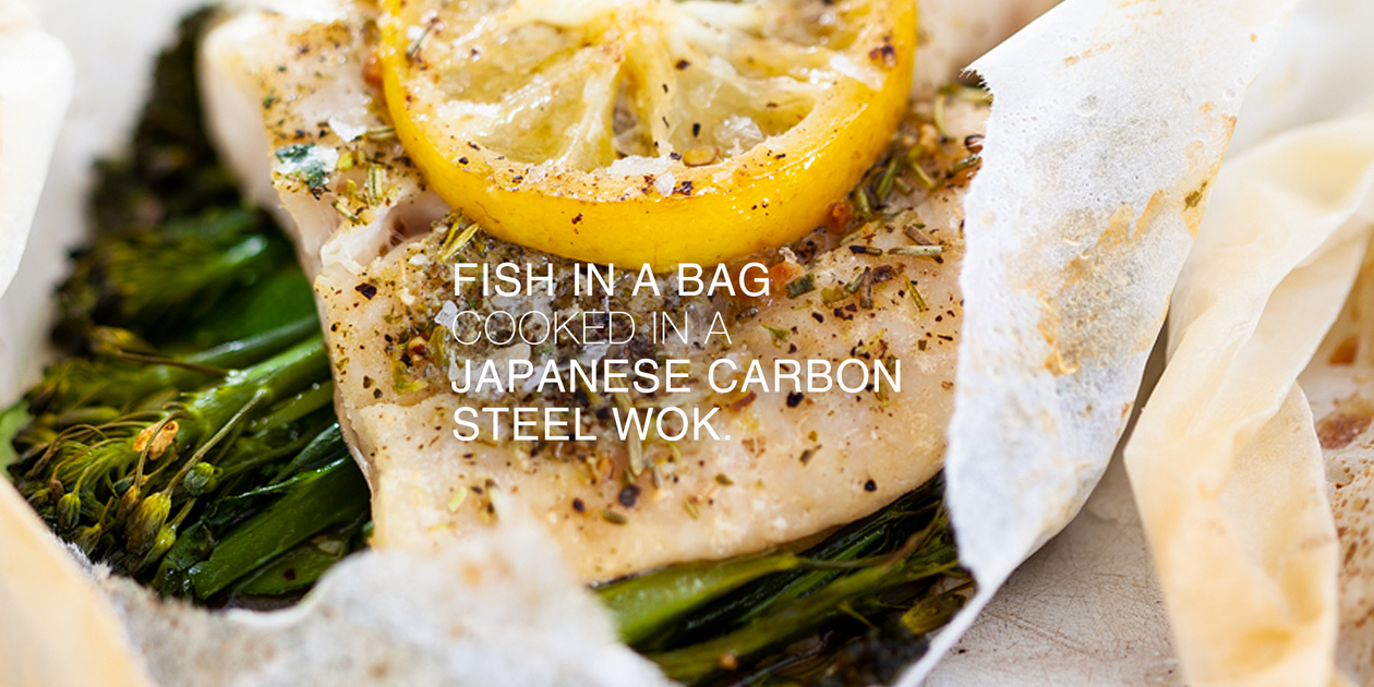 Recipe: Fish in Foil Packets with Lemon, Butter & Veggies in a Japanes ...