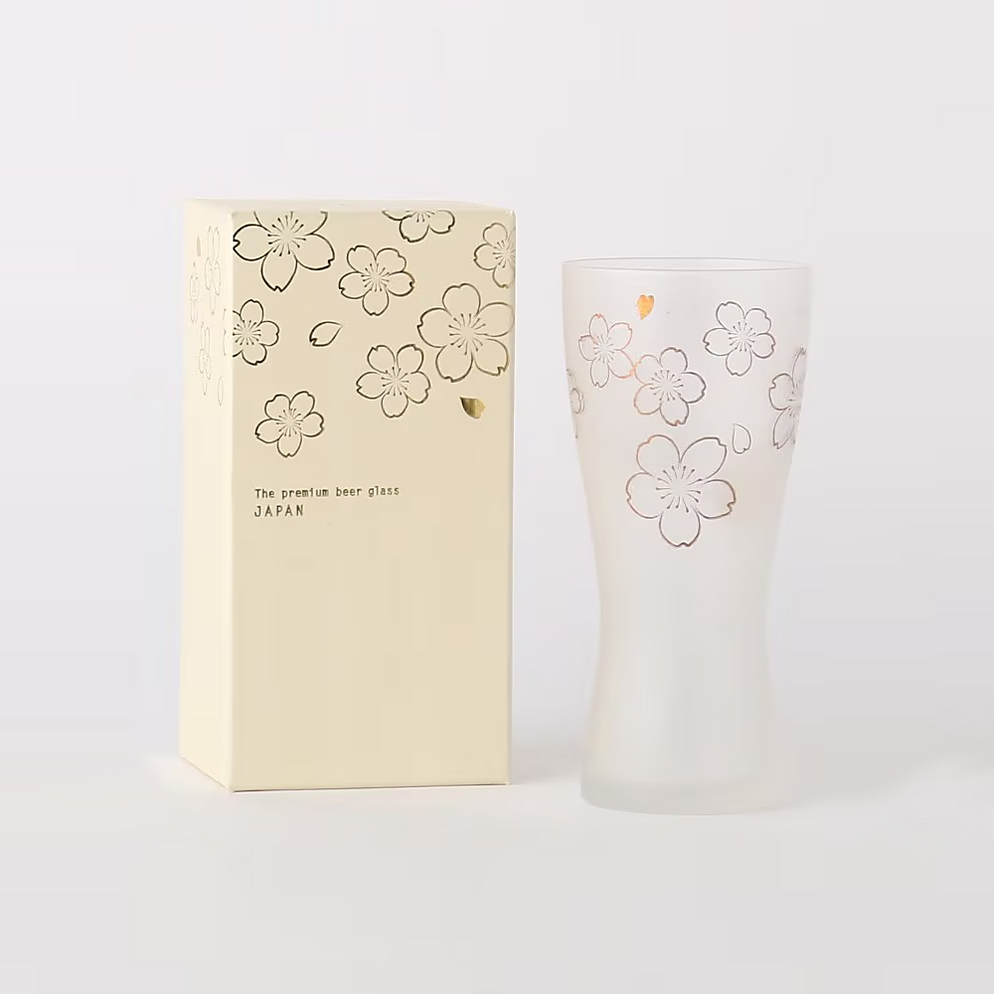 Aderia Sakura Premium Beer Glass - 310ml