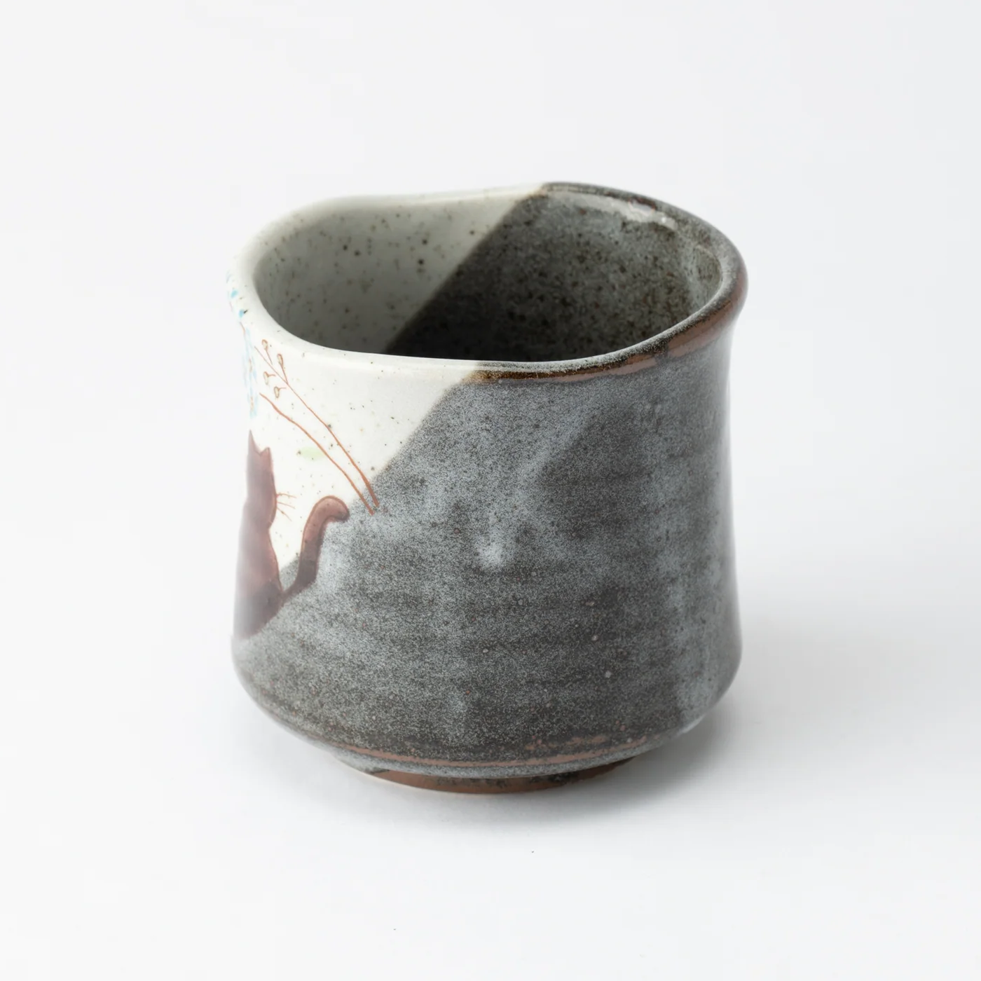 Atelier Yu Cats In Sunny Spot Kutani Handmade Teacup - Made in Japan ...