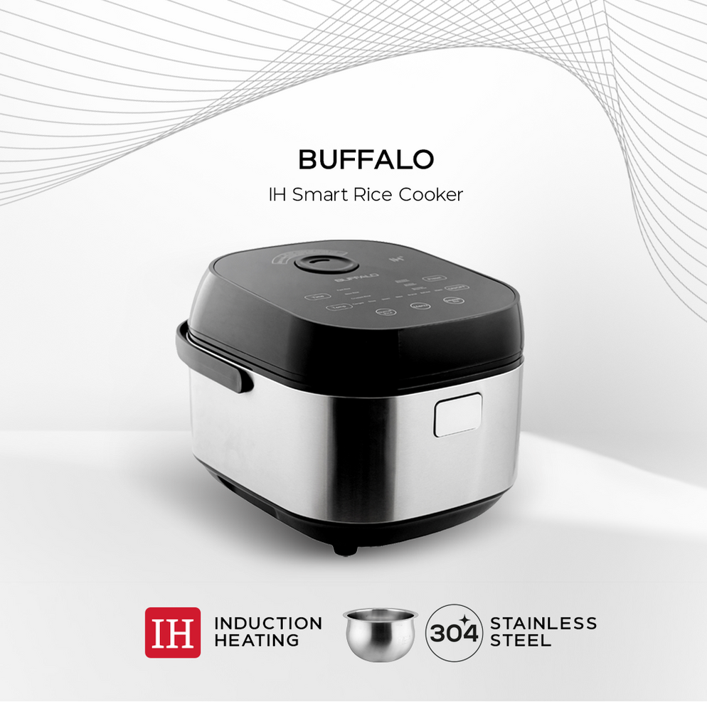 Buffalo IH Smart Stainless Steel Rice Cooker