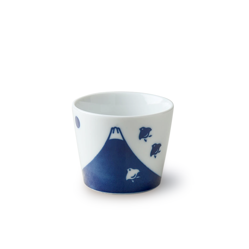 Fuji Chidori Mini Soba Cup - 200ml - Blue & White — My Cookware Australia
