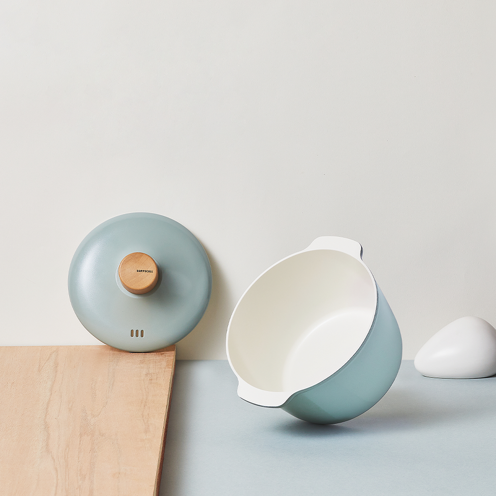 Happycall Zium Ceramic Nonstick Induction Cookware Set - 8-Piece