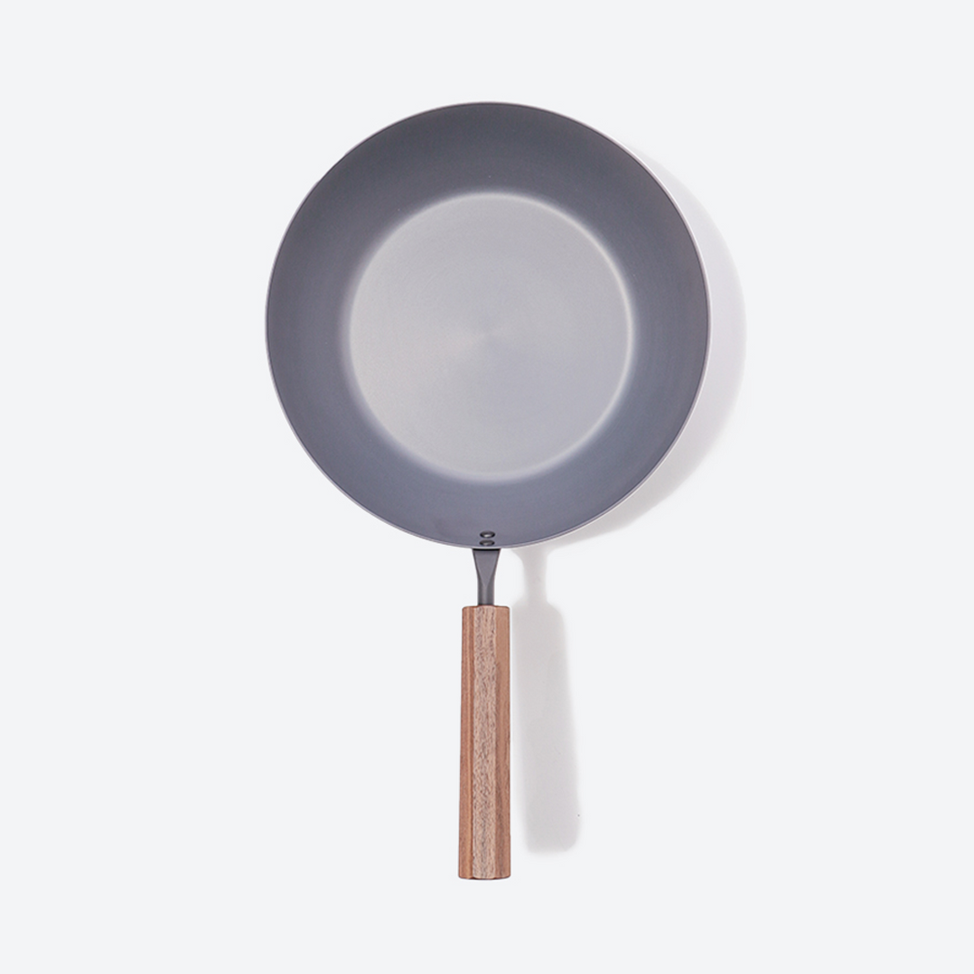 Tanabe Kanagu Nitrided Carbon Steel Induction Wok - 26cm