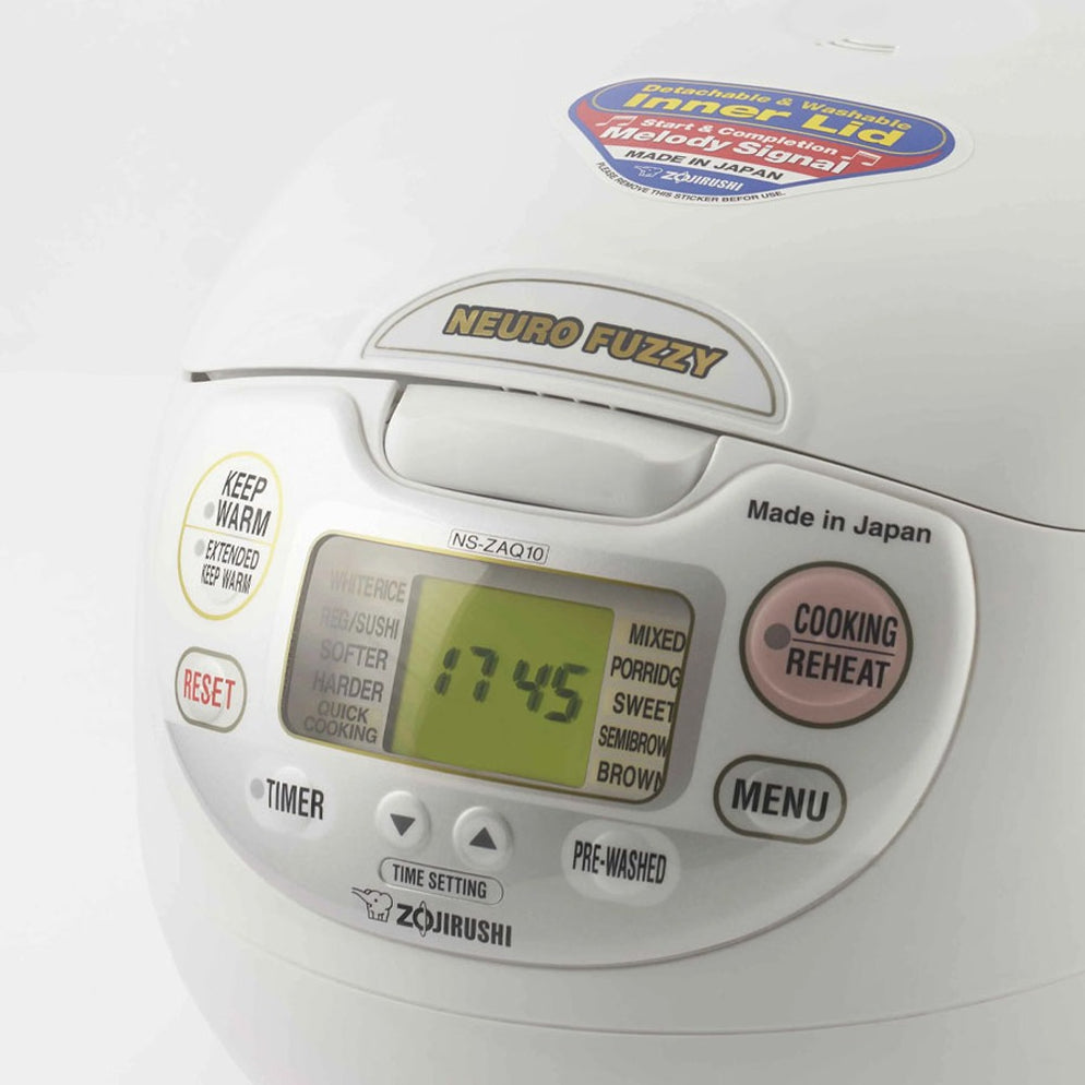 Zojirushi Neuro Fuzzy Rice Cooker - 5.5 Cups (NS-ZAQ10)