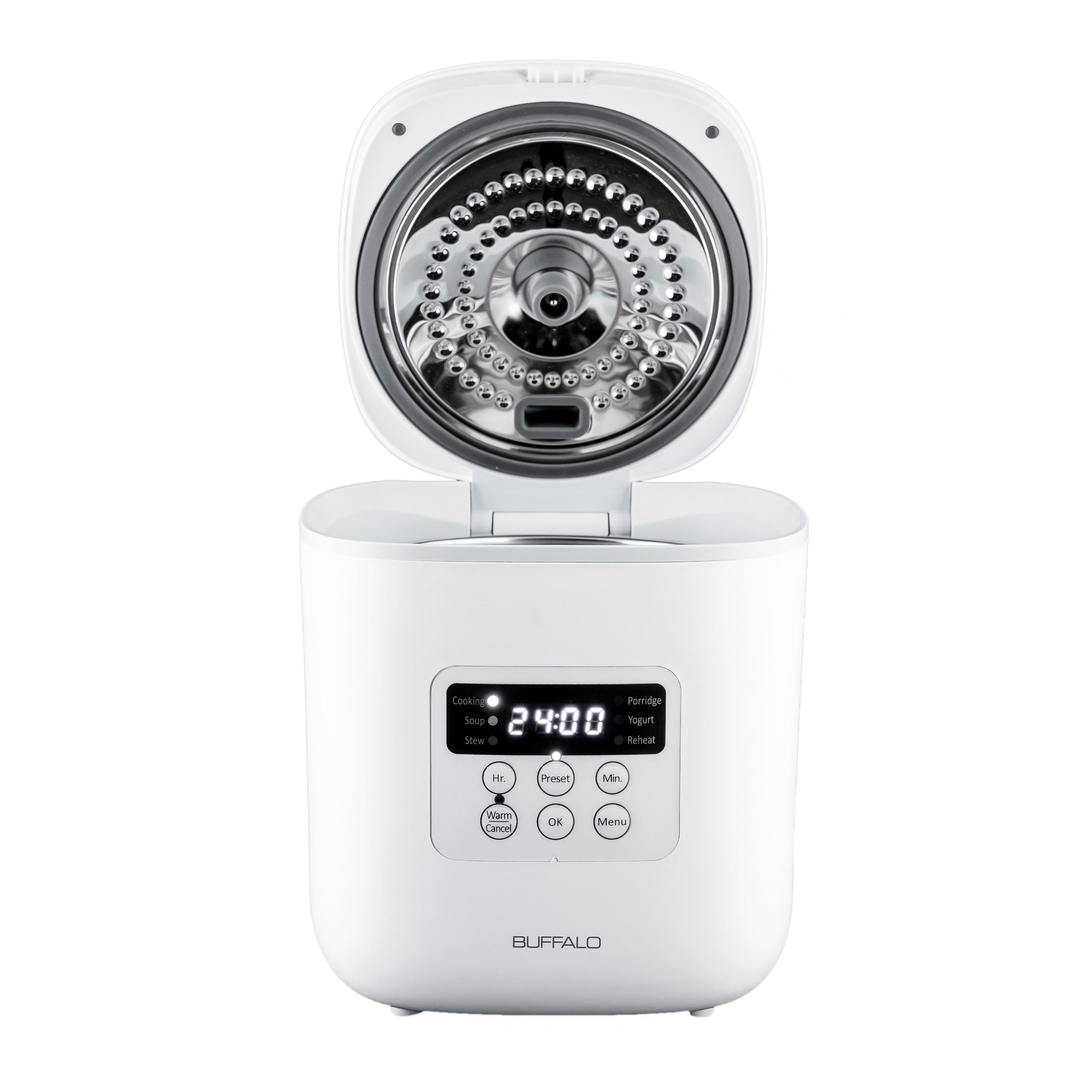 Buffalo Stainless Steel Mini Smart Rice Cooker (3 cups) | AfterPay
