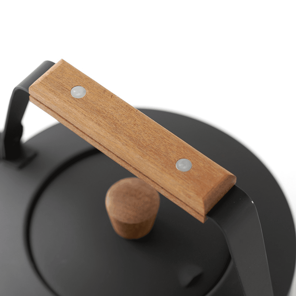 Miyaco Classic Stainless Steel Kettle (1.5L) - Black